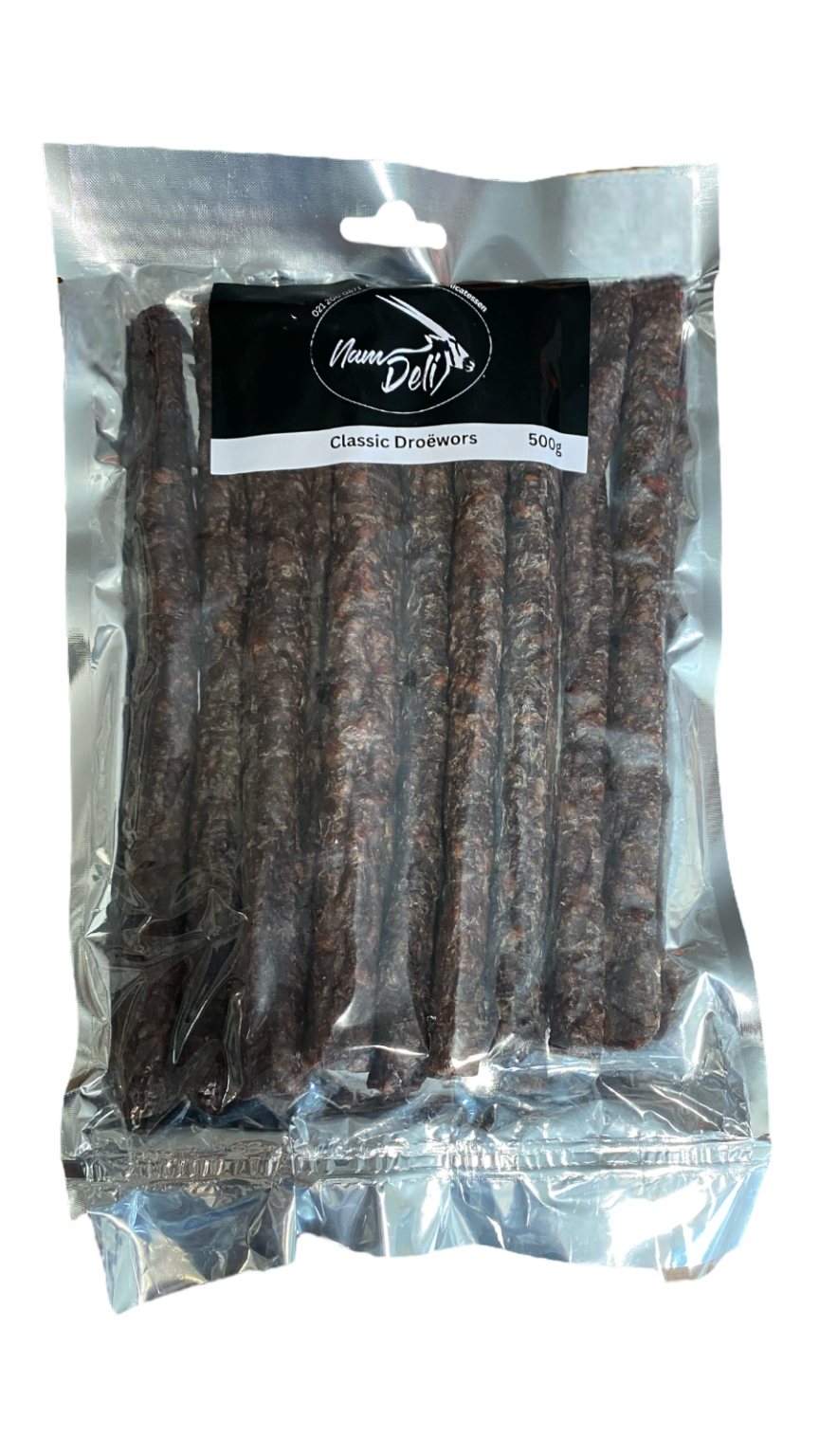 Quality Beef Droëwors | Namdeli| Call +27716715556