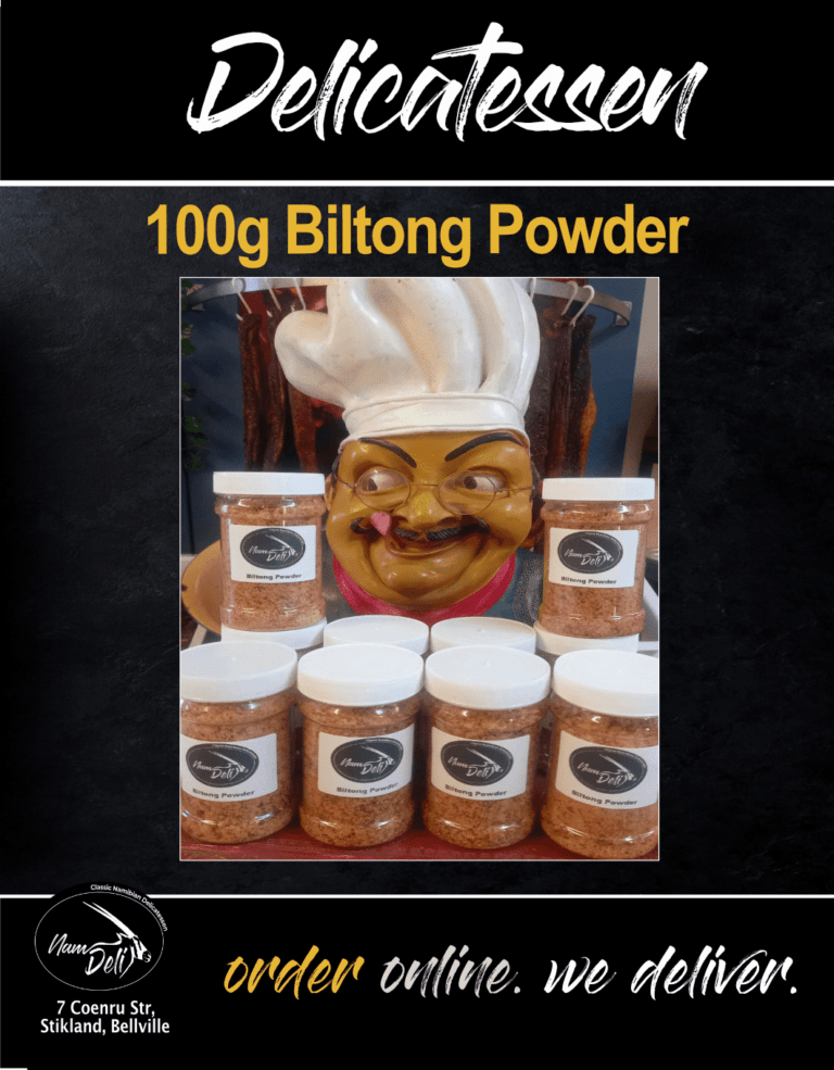 Biltong Powder 100g | Classic Namibian Delicatessen