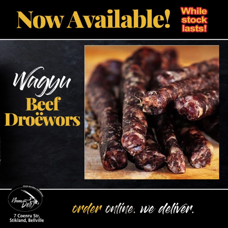 Quality Beef Droëwors | Namdeli| Call +27716715556